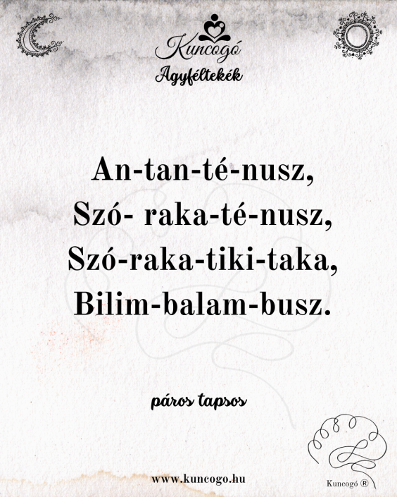 Az agyféltekék összehangolása a népi játékok rendszerében – Kuncogó